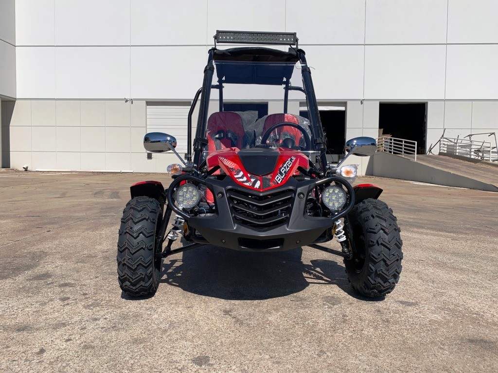 Go Kart Buggy, EFI ile donatılmış daha büyük 169 cc GY6 motorlu