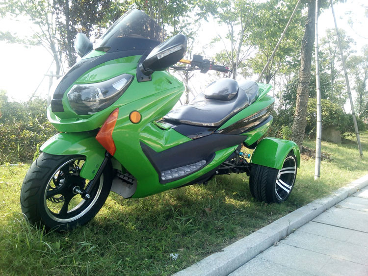 1000w Elektrikli Moped Bisiklet Fırçasız Motorlu 3 Tekerlekli Scooter ...